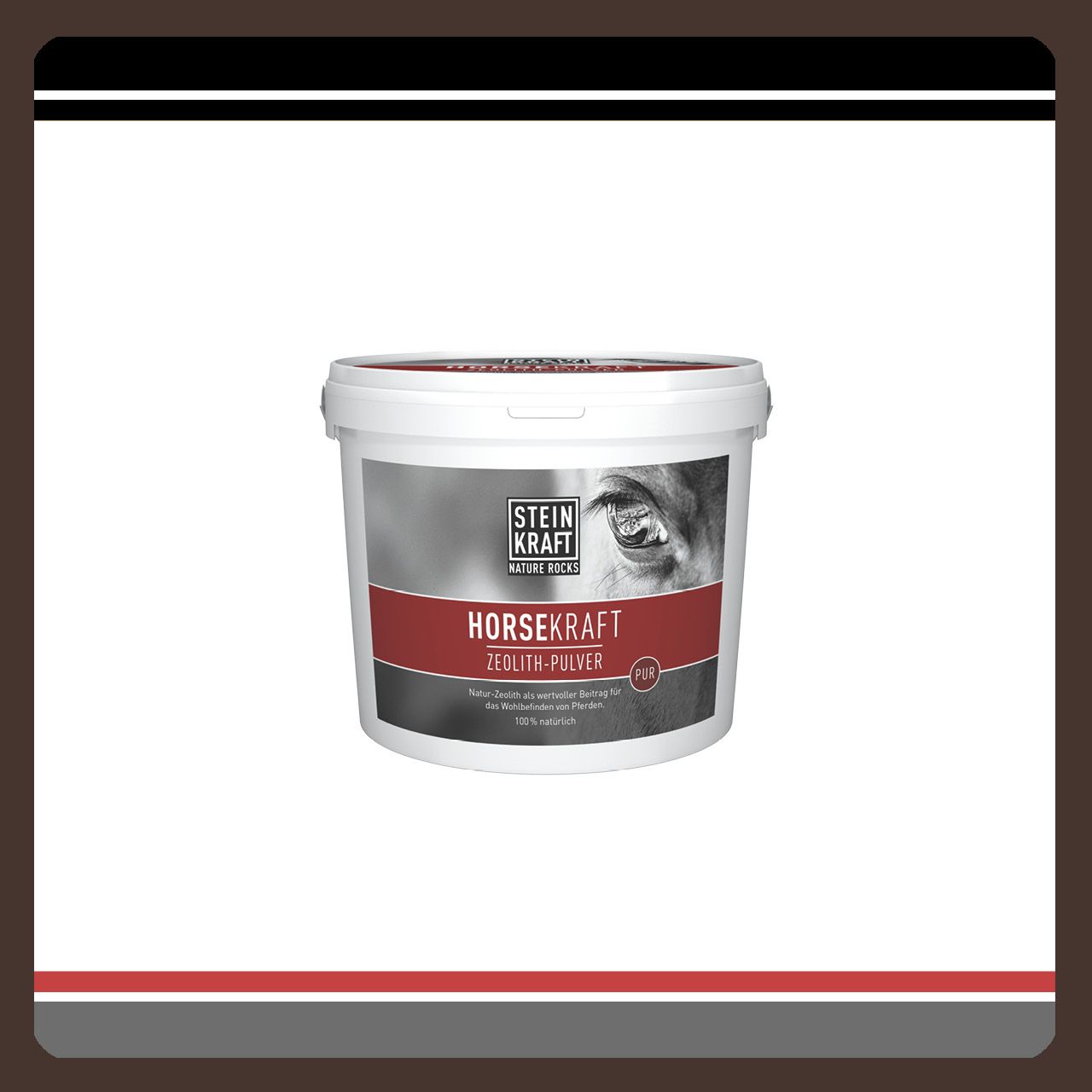 Steinkraft Horsekraft Zeolith Pulver PUR 3kg – Friedrichs Futterscheune ...