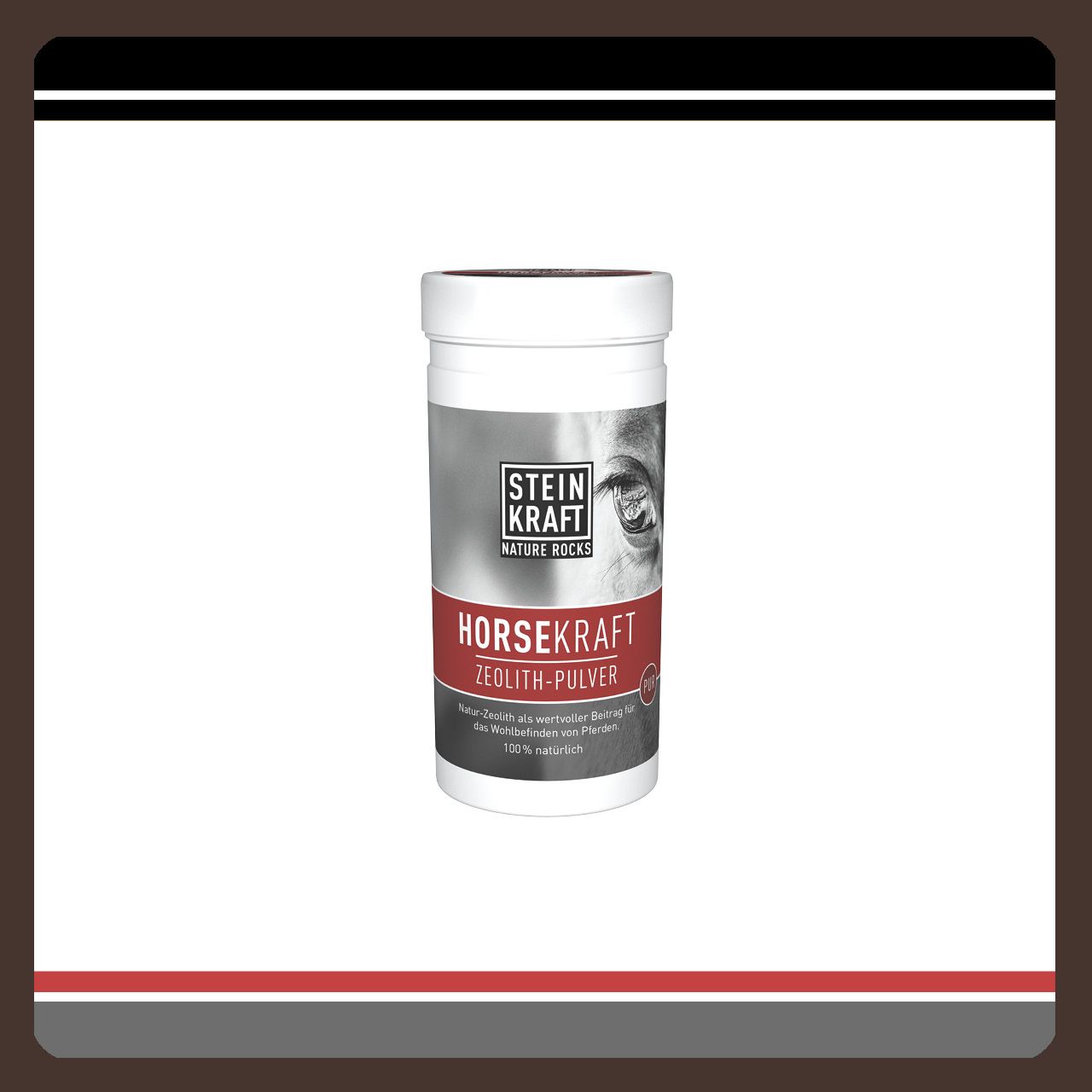 Steinkraft Horsekraft Zeolith Pulver PUR 3kg – Friedrichs Futterscheune ...